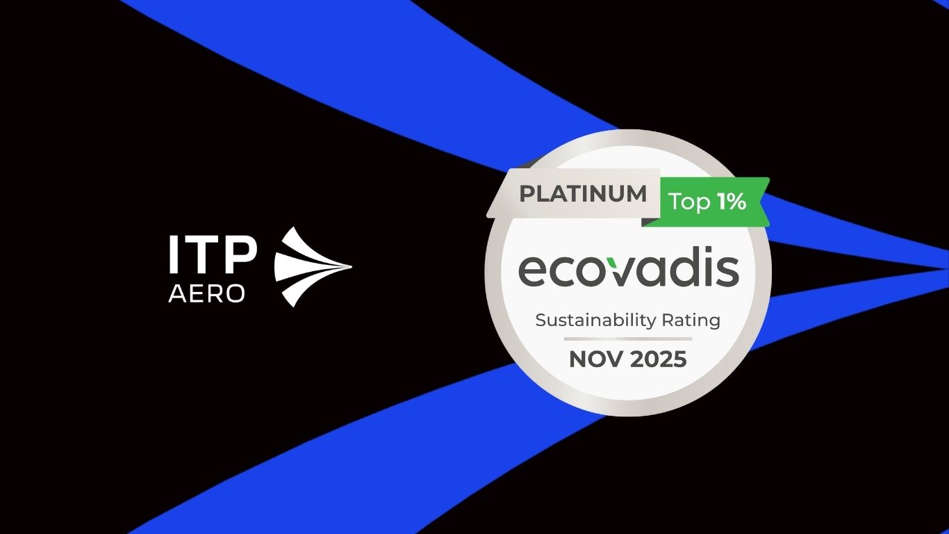 EcoVadis awards ITP Aero Platinum Medal for the second consecutive year ...